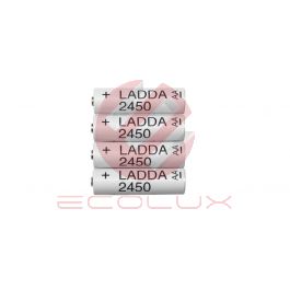 AA Ladda 2450mAh 1.5V Rechargeable Batteries Pack of 4